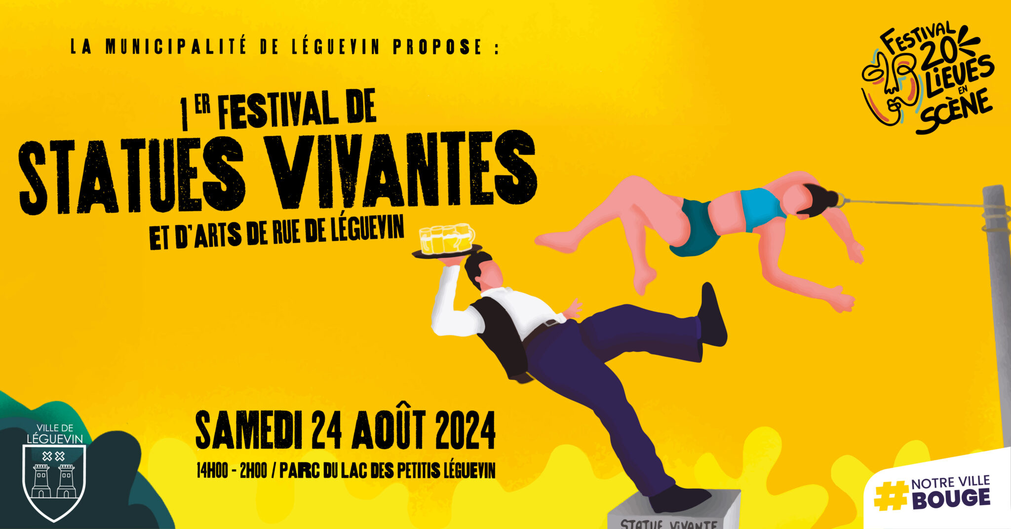 [Sortie] 1er Festival de Statues Vivantes et d’arts de rue de Léguevin ...